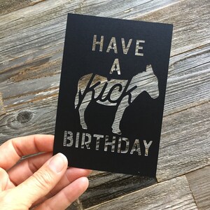Have A Kick Ass Birthday Card, Funny Birthday Card, Funny Guy Birthday ...