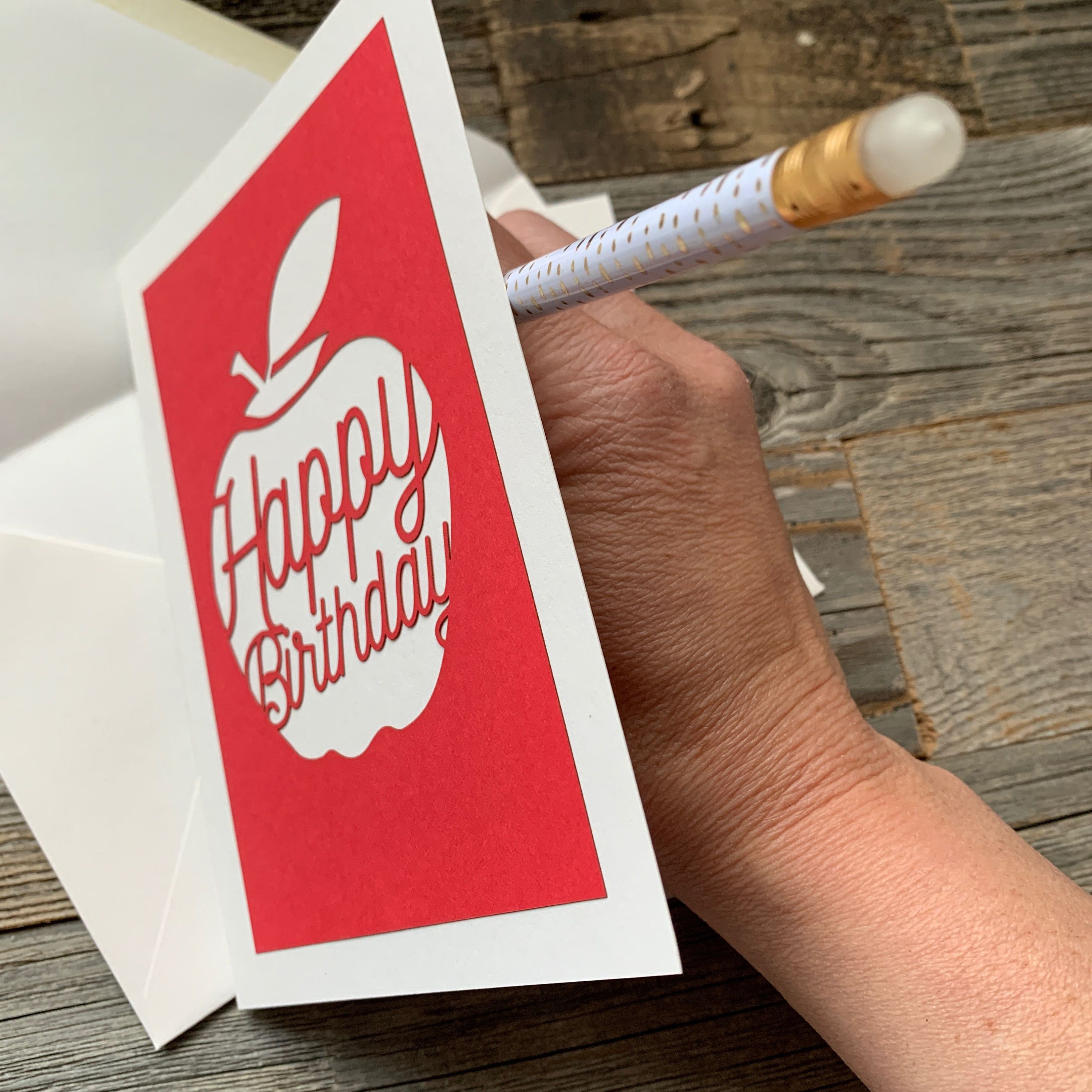 Teacher Birthday Card Birthday Card Happy Birthday Card | Etsy