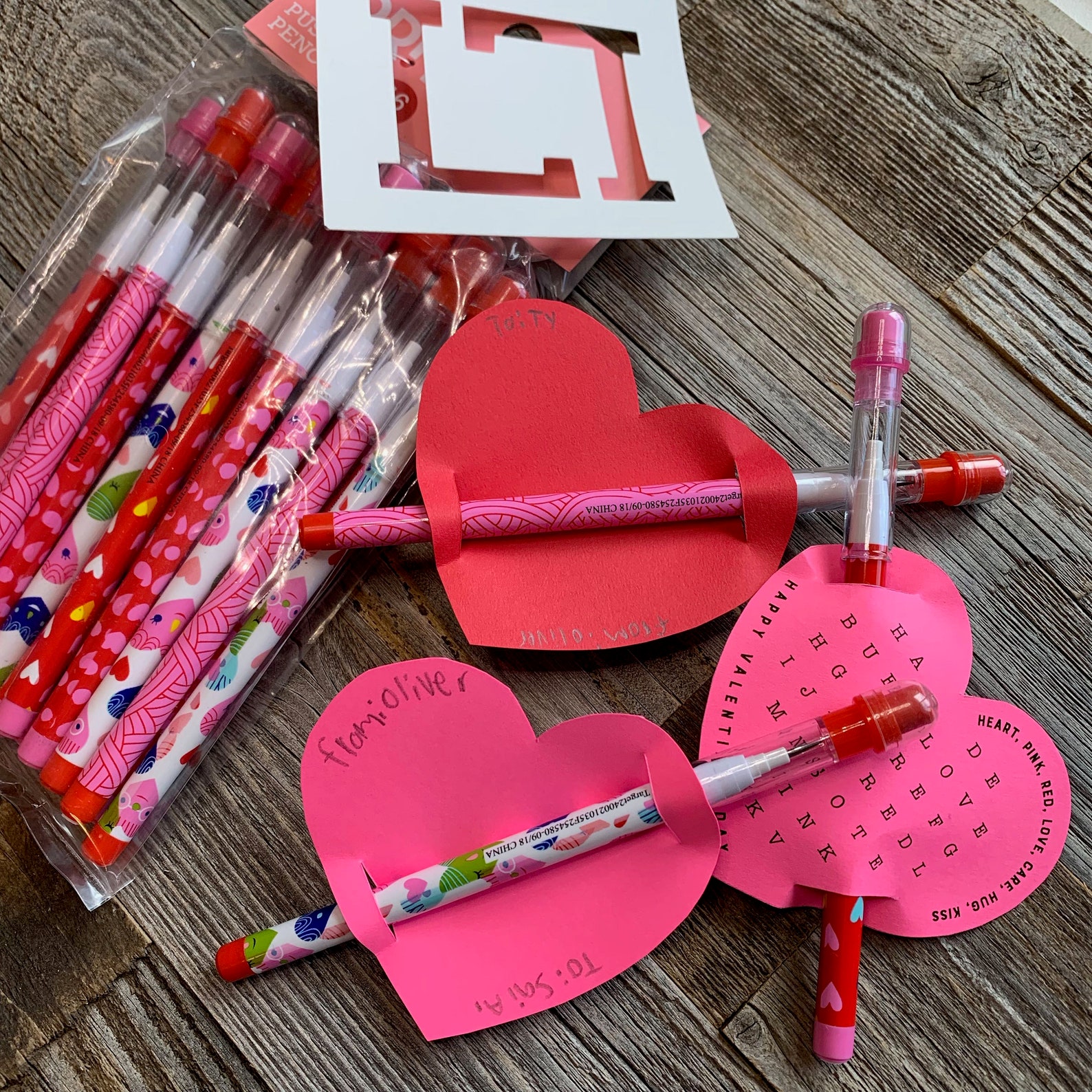 Printable Valentine Word Search, Kids Printable Valentine, Kid ...