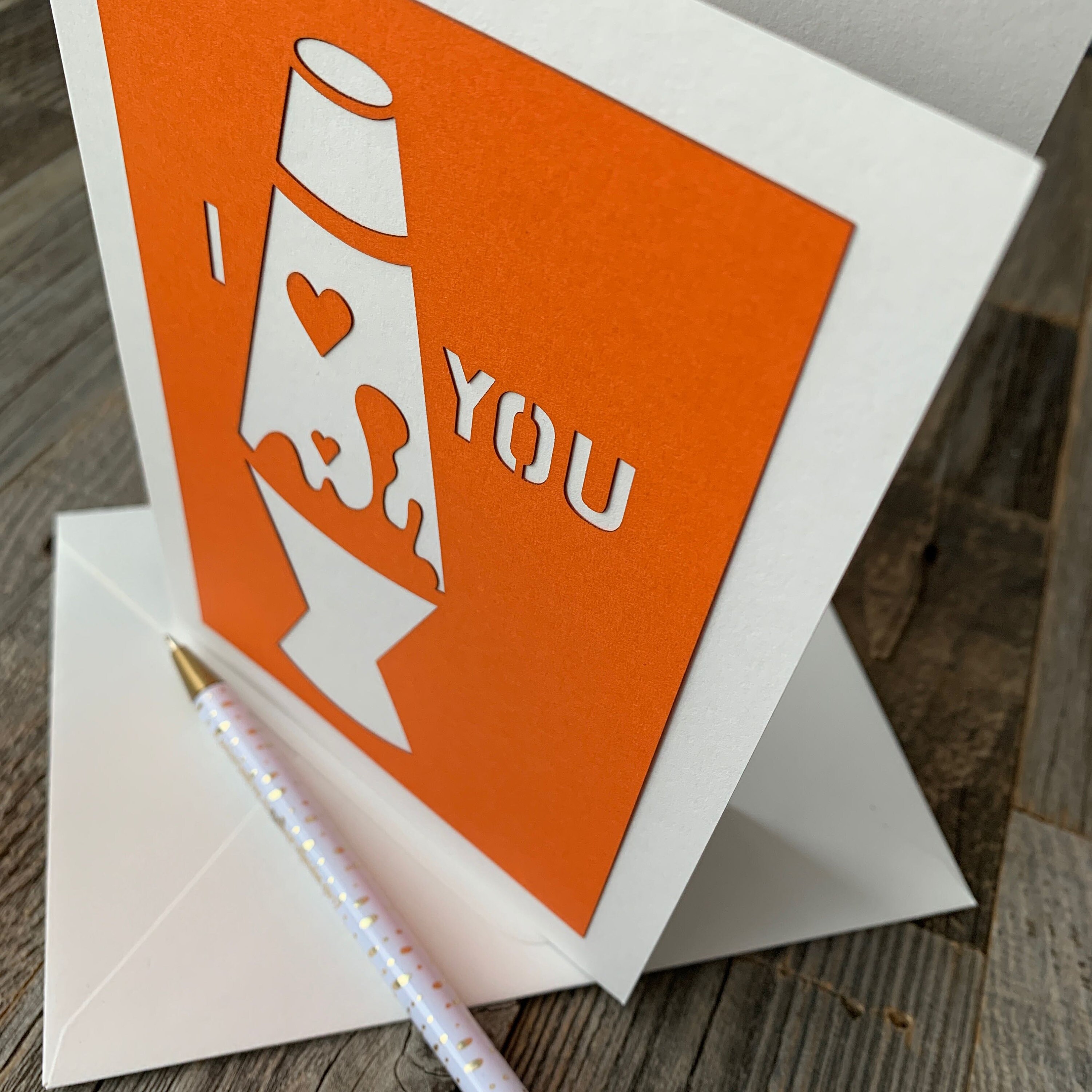I Love You Card I Lava You Card Love Card Valentines Day | Etsy