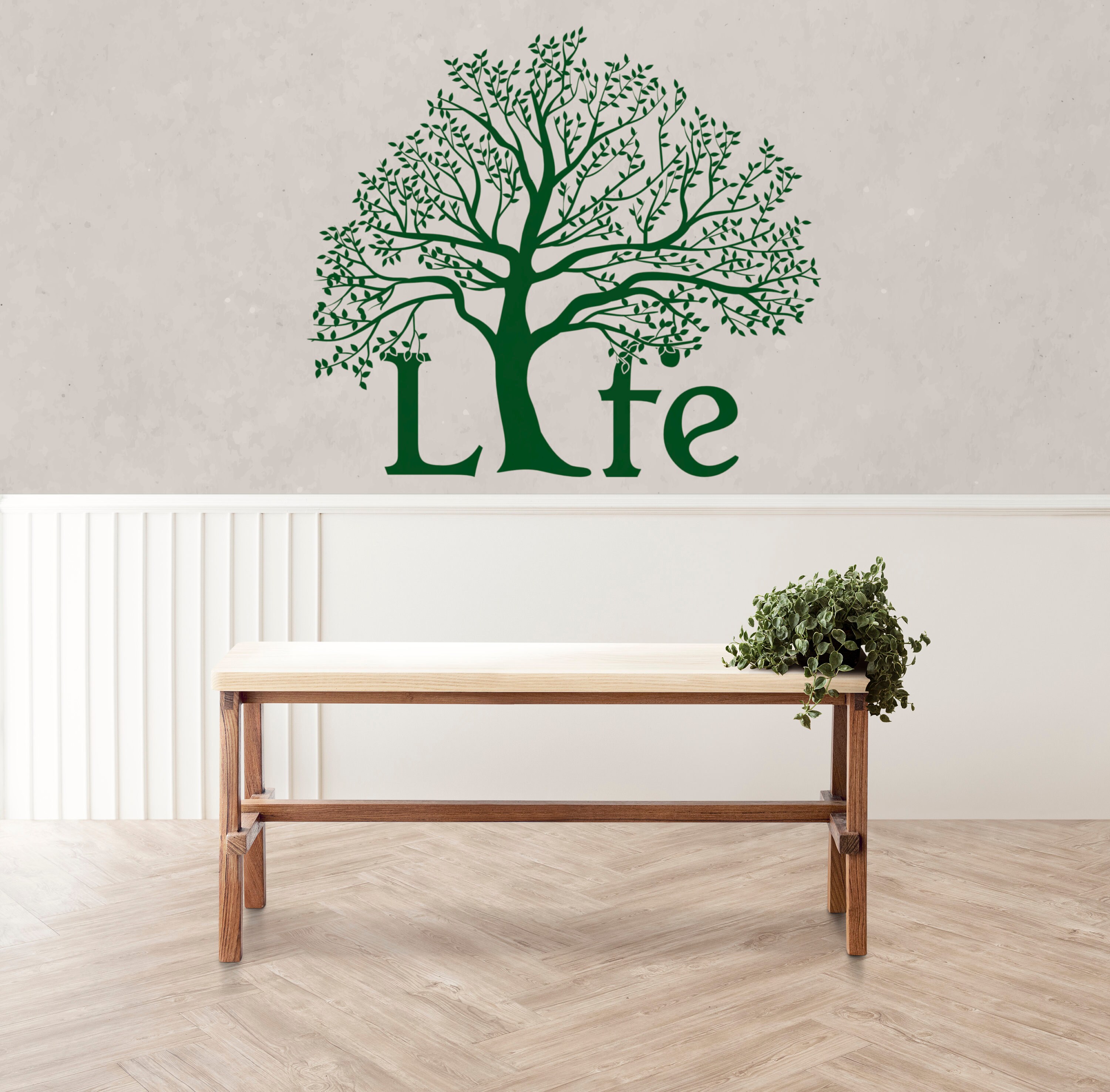 Tree Of Life Vinyl Decal Sticker For Wall Or Window Decor The
