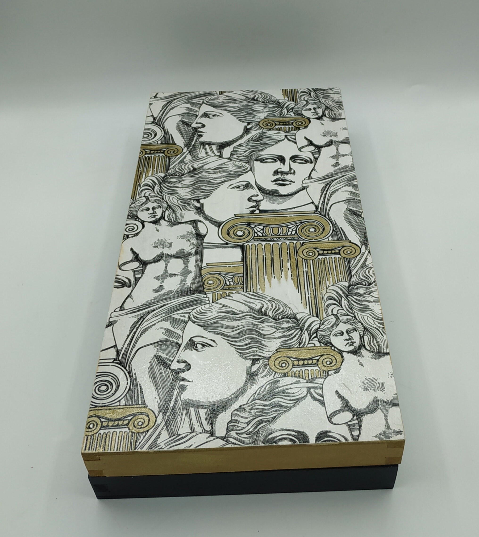 Backgammon Ancient Busts Game, Backgammon Board Wood, Gift for Men ...