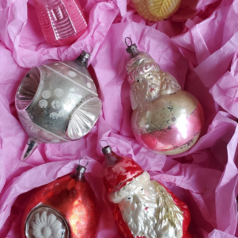 Snowman Ornaments Antique - Etsy