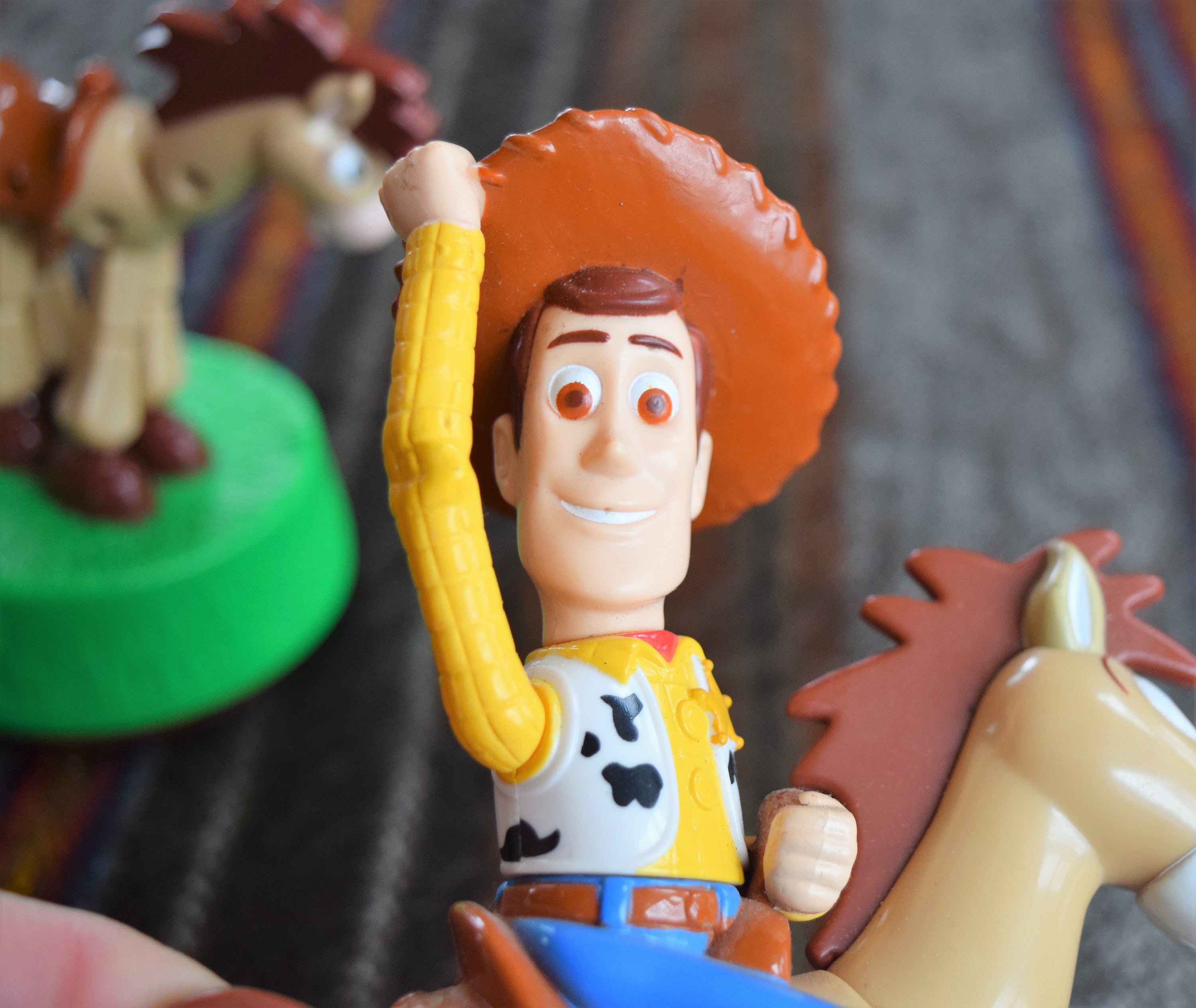 Disney Toy Story Woody Candy Dispenser, Horse Bullseye Figure, Bullseye ...