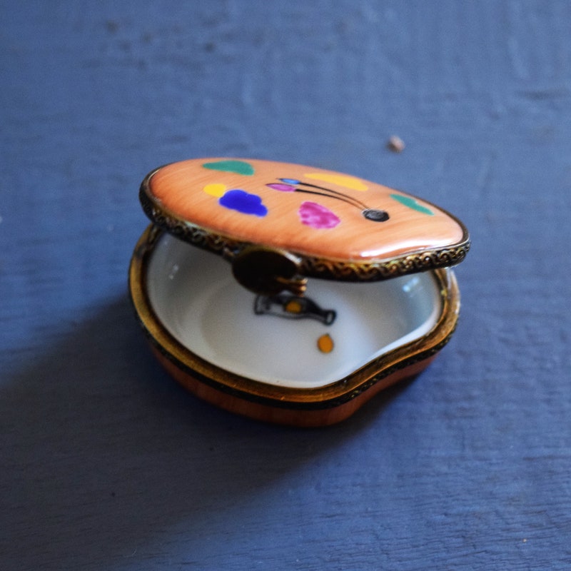Limoge Trinket Box - Etsy