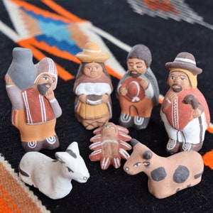 Terracotta Nativity - Etsy