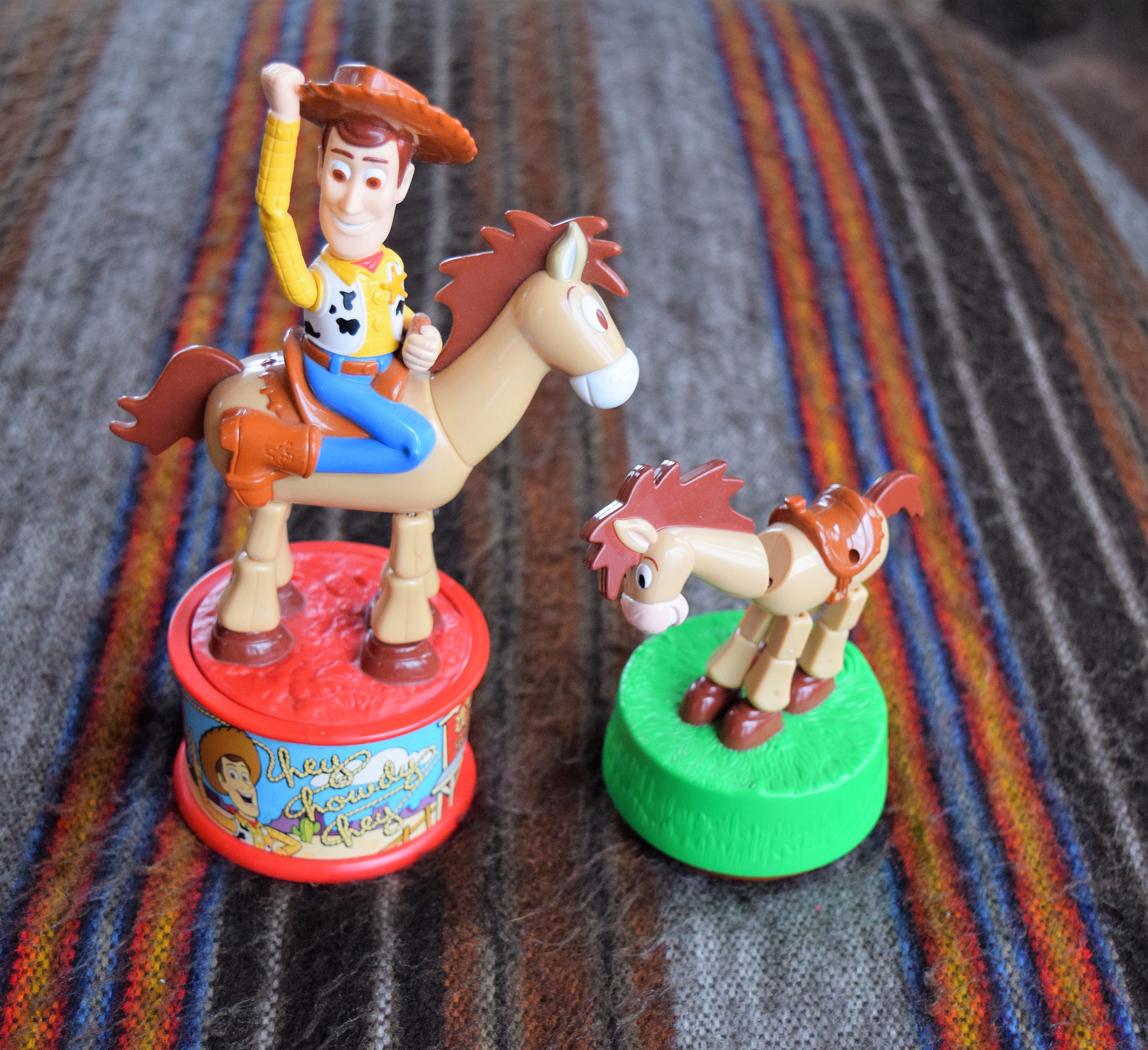 Disney Toy Story Woody Candy Dispenser, Horse Bullseye Figure, Bullseye ...