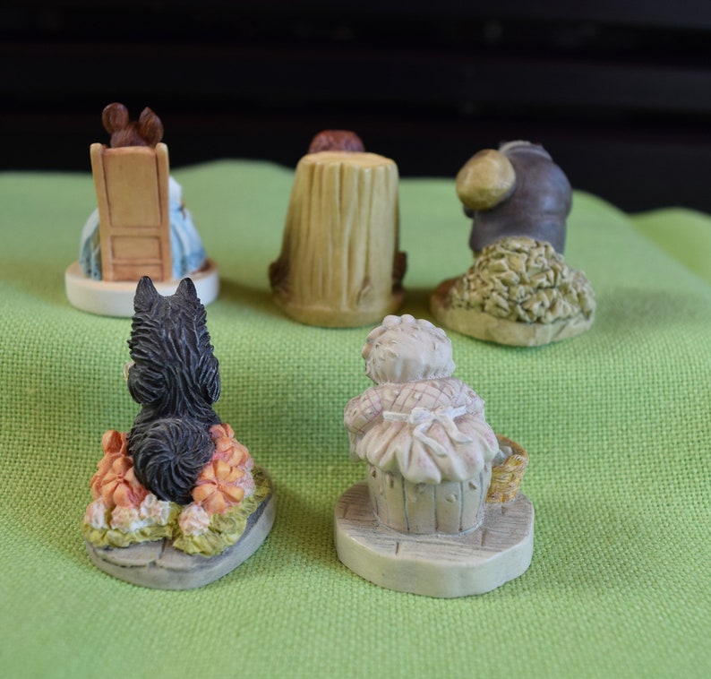 Lenox 1996 Beatrix Potter Thimble Figurines Miniatures Sold - Etsy