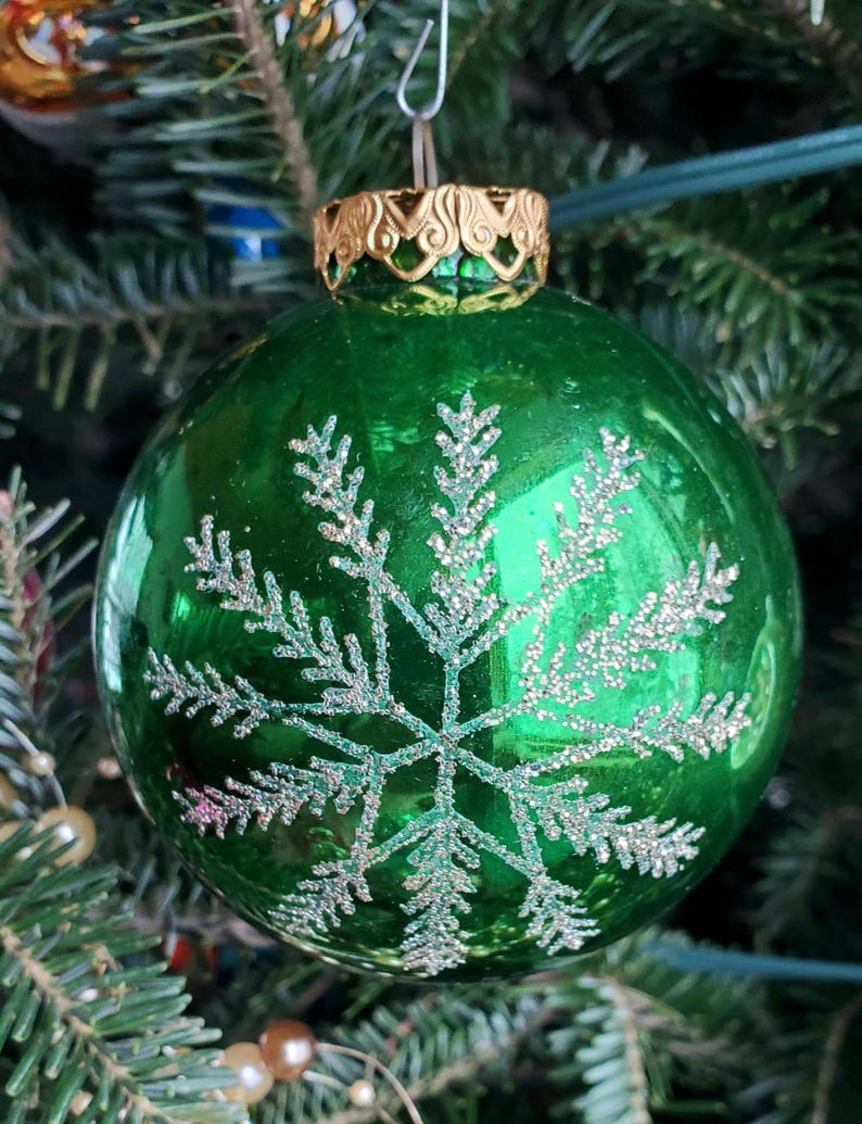 Vintage German/ Italy Glass Christmas Ornaments, Choice - Etsy