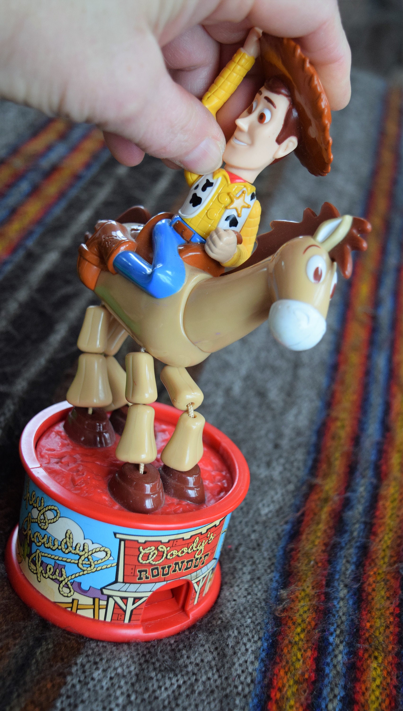 Disney Toy Story Woody Candy Dispenser, Horse Bullseye Figure, Bullseye ...