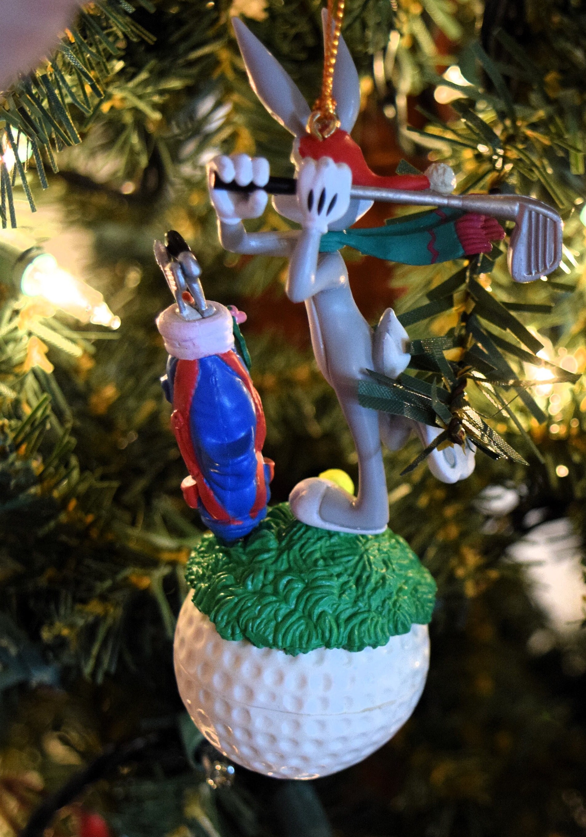Looney Tunes Character Bugs Bunny and Taz Devil Christmas - Etsy