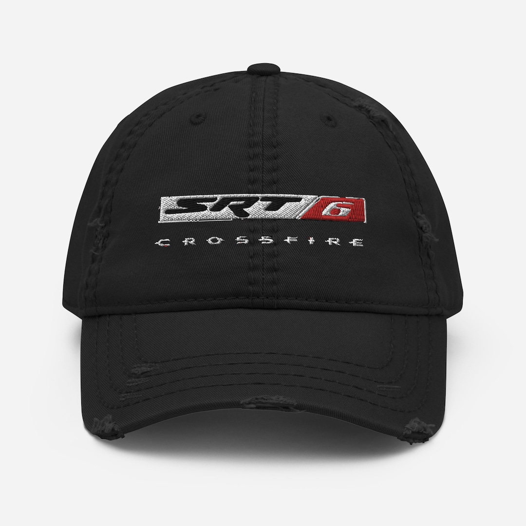 Crossfire Car Lovers and Owners SRT6 Embroidered Distressed Dad Hat ...