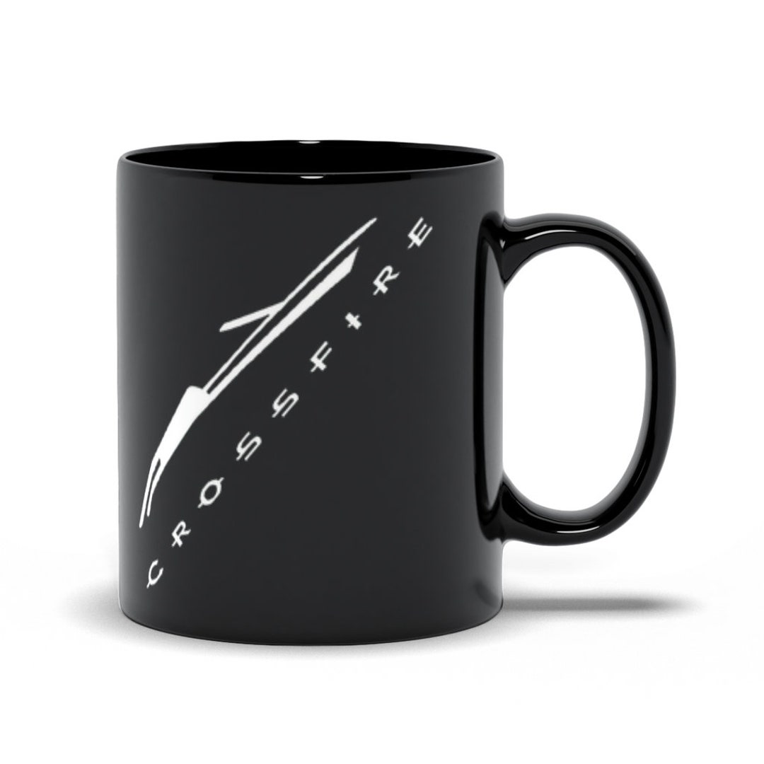 Crossfire Roadster Mug: Car Lover Gift, Black Ceramic (11oz or 15oz) - Etsy