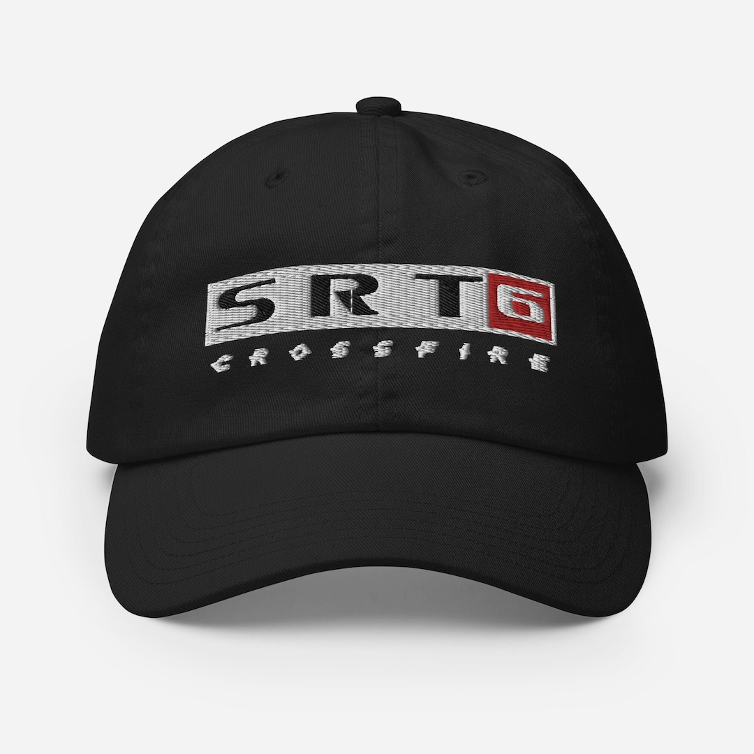 Crossfire Car Lovers Embroidered Hat, SRT6 2005 Version, Dad Cap, Black ...