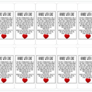 Teacher Handle With Care Letter to Parents: Emotional Support Cards ...