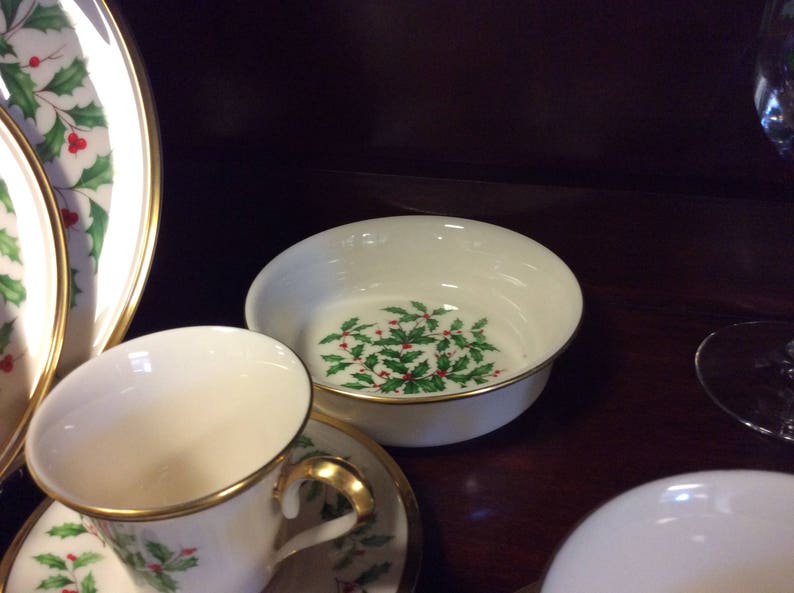 Lenox Holiday 6-pc Place Settings (3) - Etsy