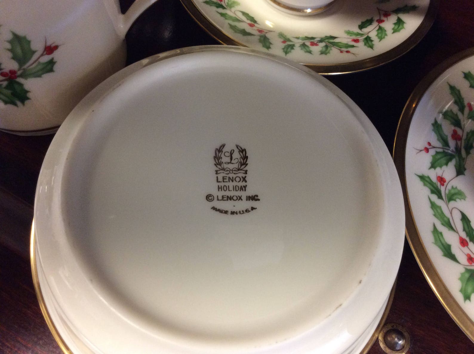 Lenox Holiday 6-pc Place Settings (3) - Etsy