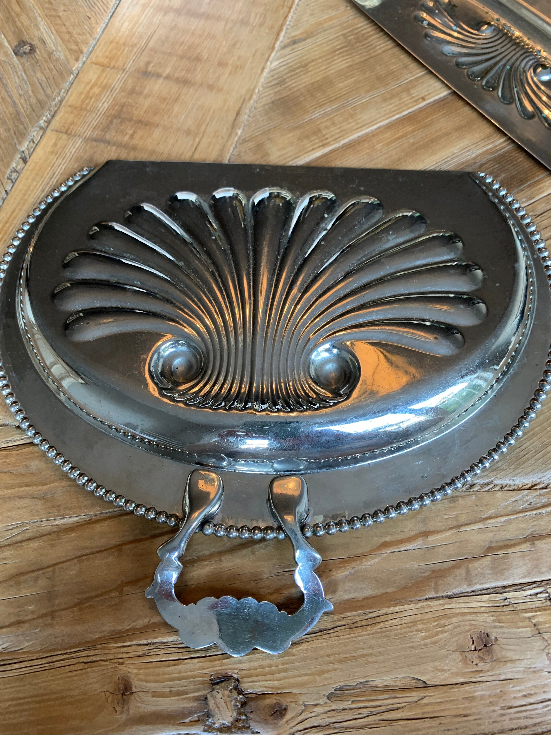 Silver Plate Crumb Set - Etsy