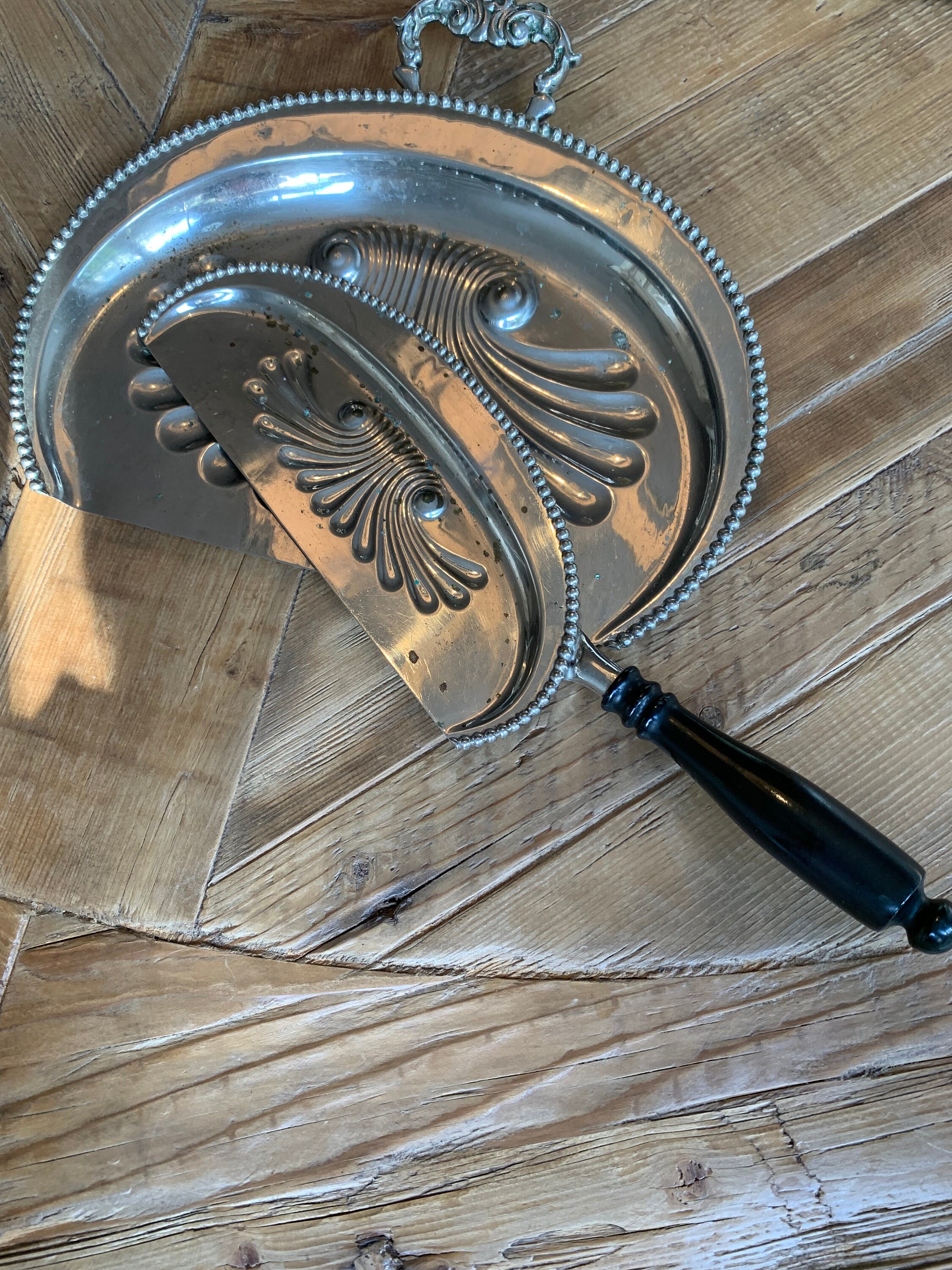 Silver Plate Crumb Set - Etsy