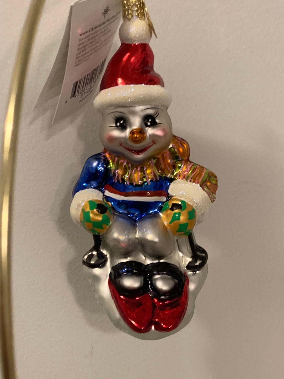 Christopher Radko 'soar N' Ski' Christmas Ornament / 2001 - Etsy