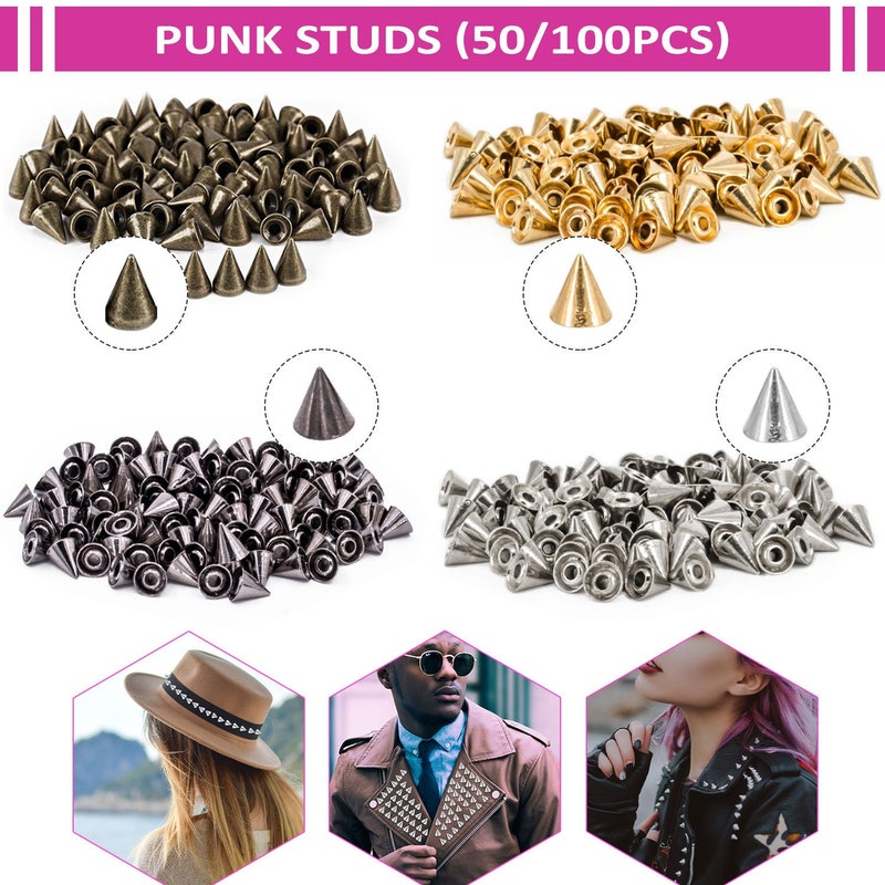 Punk Spikes - Etsy