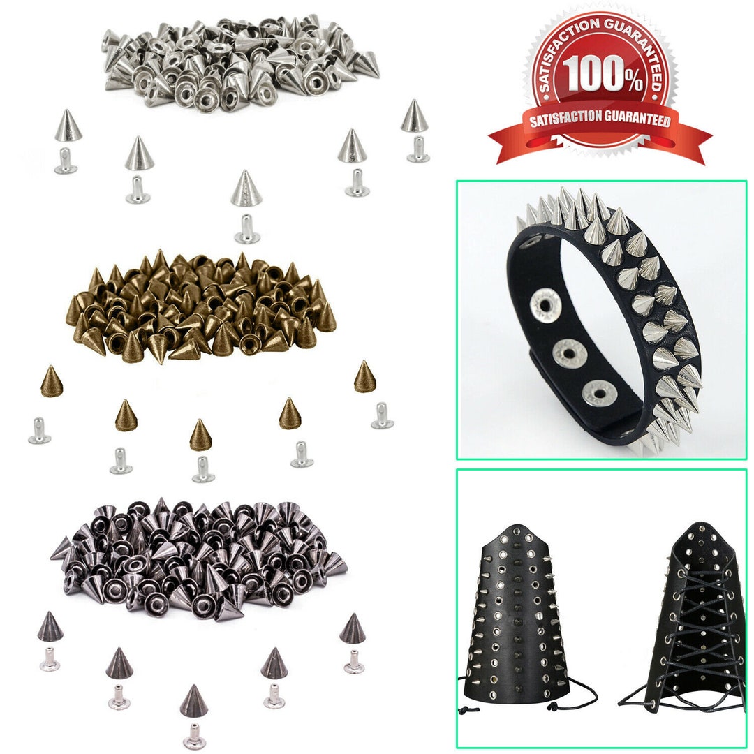 Punk Studs Cone Spike Spot Rivets Punk Spike Rivets With Pins - Etsy