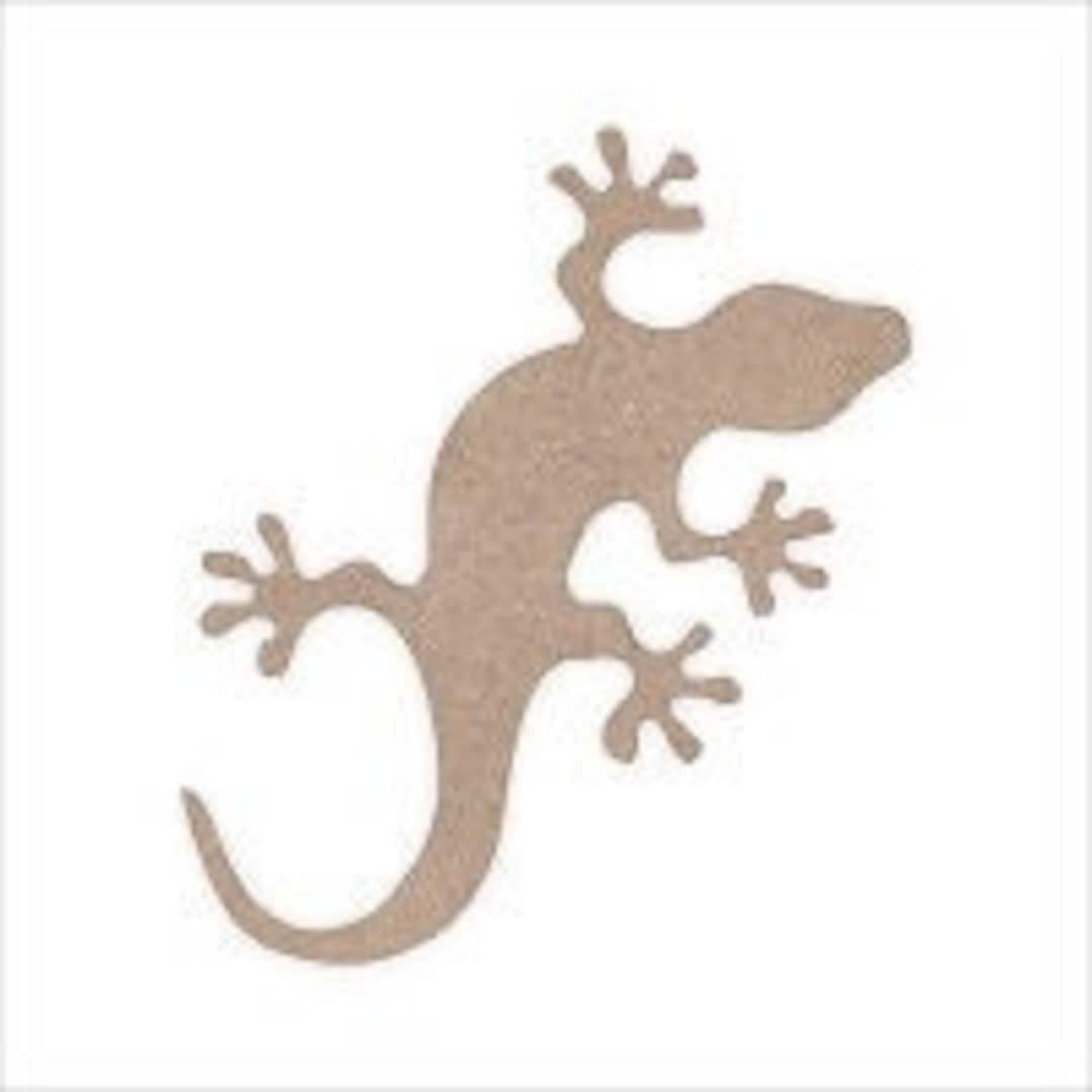 Lizard Wooden MDF Shapes Laser Cutout Shapes Reptiles Themed Wooden ...
