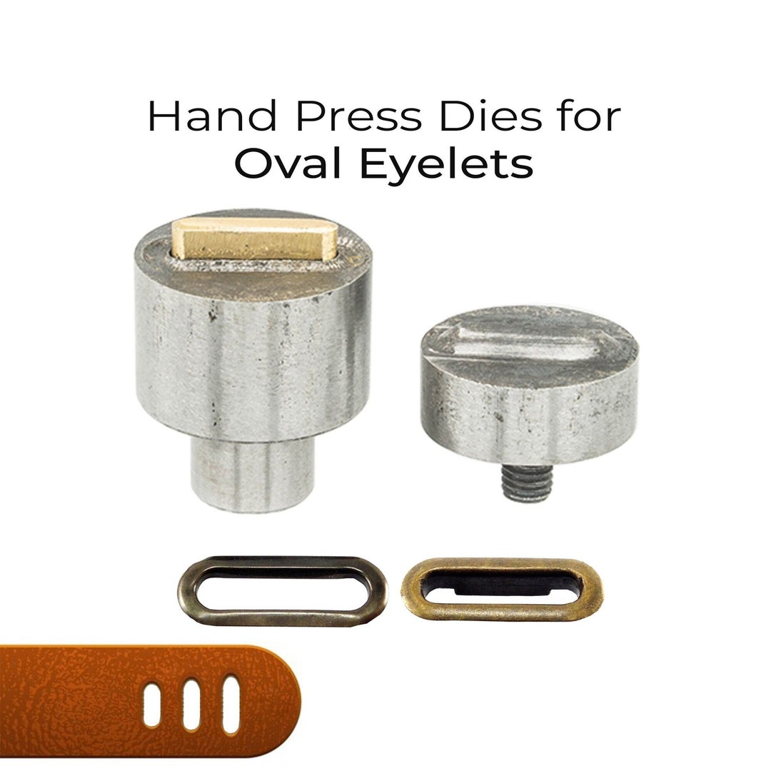 Oval Eyelets Fixing Dies for Green Hand Press Machine, Hand Press Dies ...