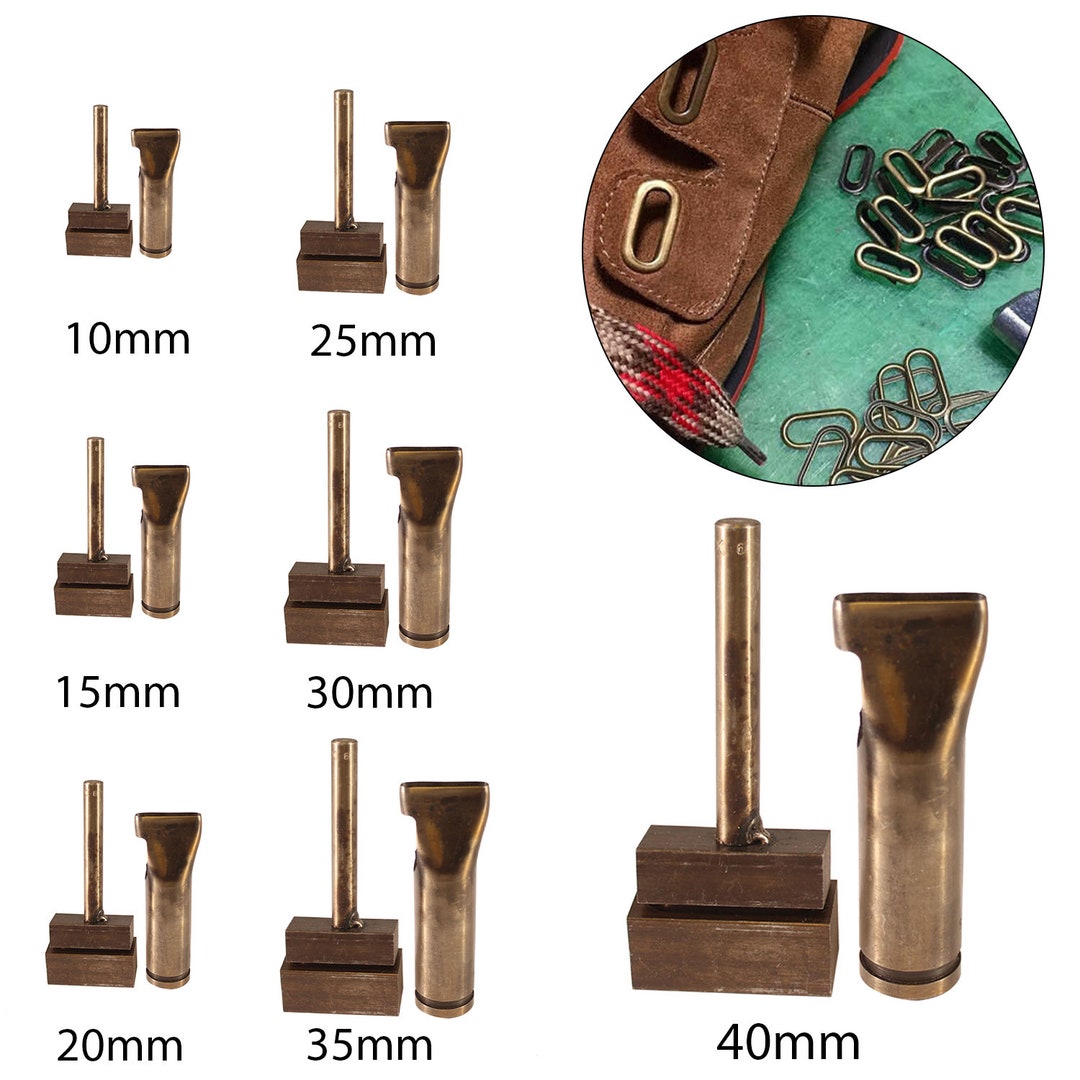 10mm 40mm Oval Eyelets Installing Hand Tool With Hole Punch Cutter Set ...