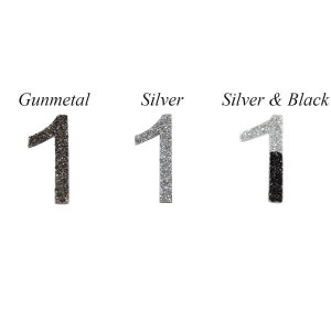 2pcs Hot Fix Iron on Number Letters Glitter Stickers for Craft - Etsy UK