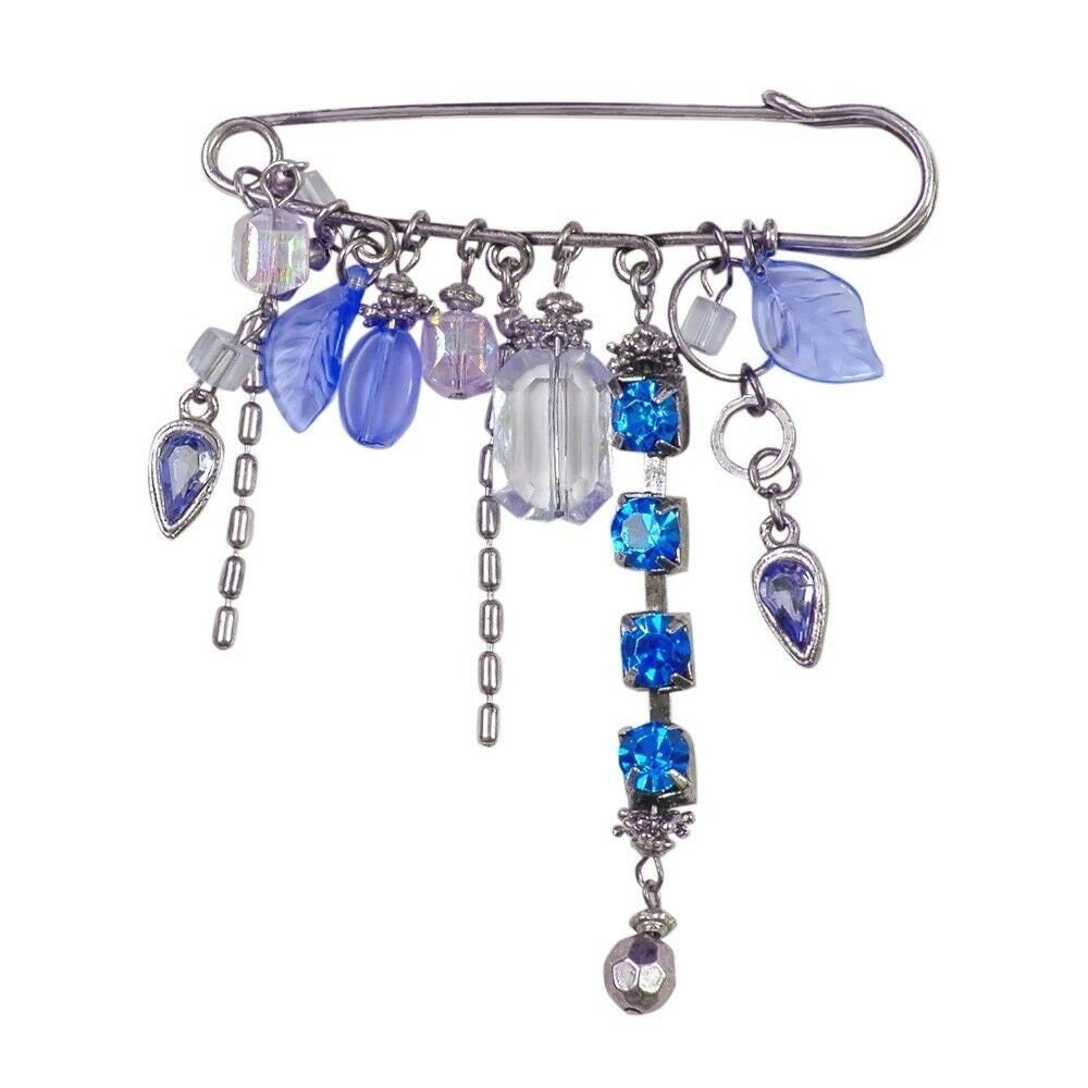 Scarf Brooch Kilt Safety Pins Strong Stainless Steel Silver - Etsy