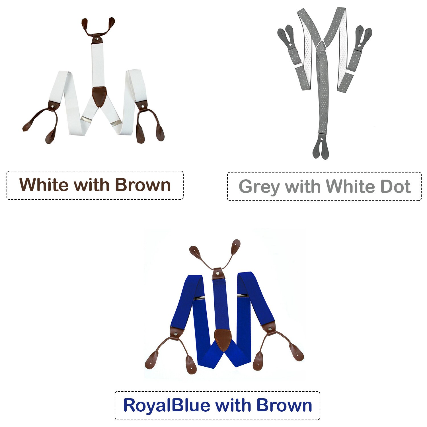 Unisex Suspender Braces 25mm Y Shape Adjustable Braces Elastic | Etsy UK