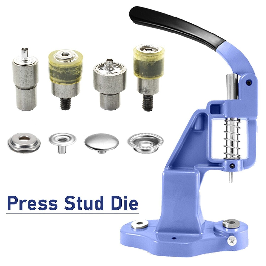 Large Press Studs Fixing Dies for Blue Hand Press Machine, Hand Press ...