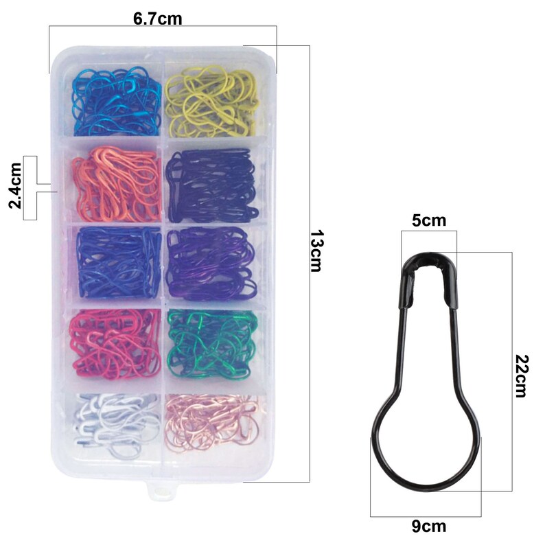 Safety Pins Box for Securing Clothing DIY Jewelry Making - Etsy UK