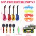 Inflatable Party Props Guitar Microphones Piano Musical Instruments ...
