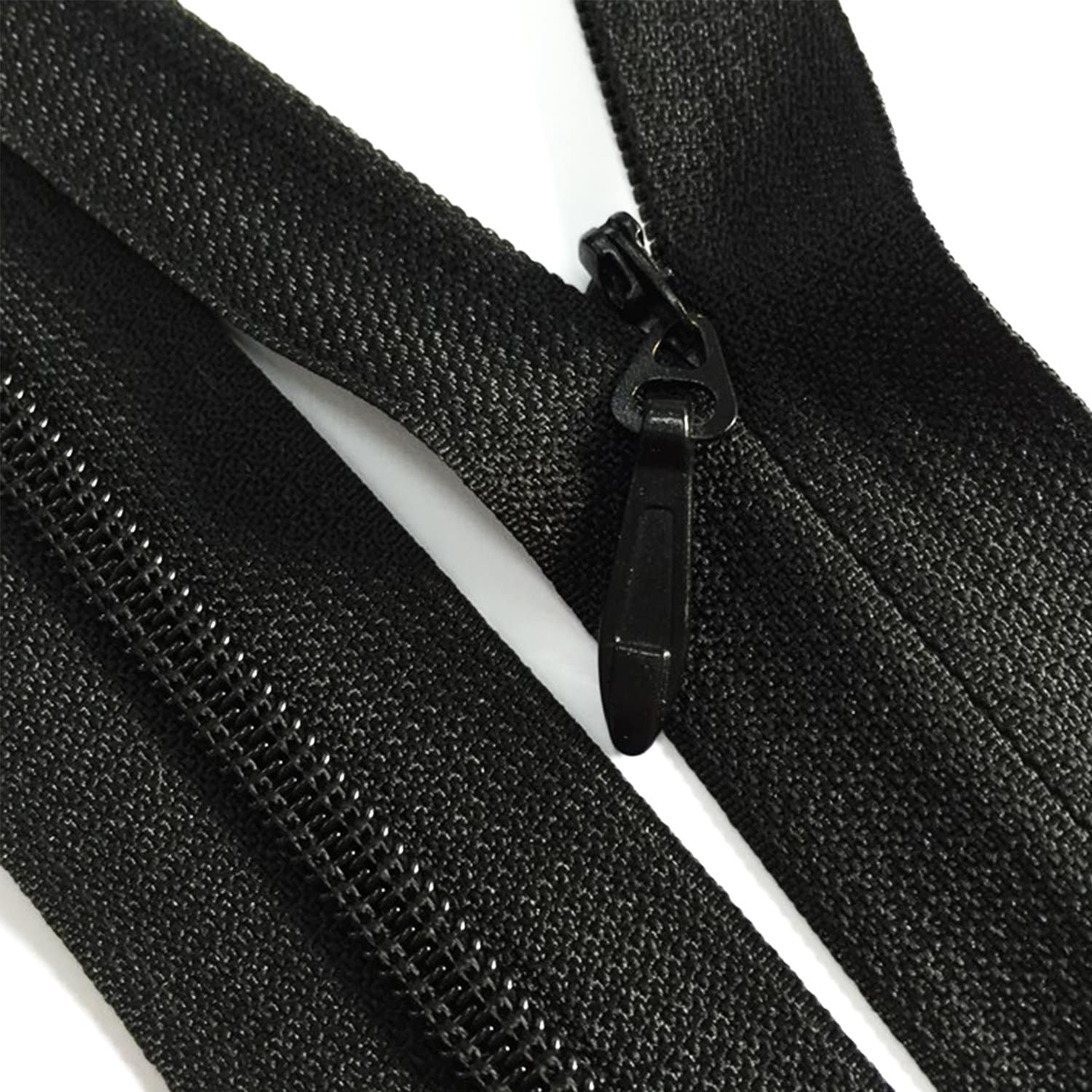 Nylon Closed End Invisible Zip Black Concealed Zipper Medium | Etsy
