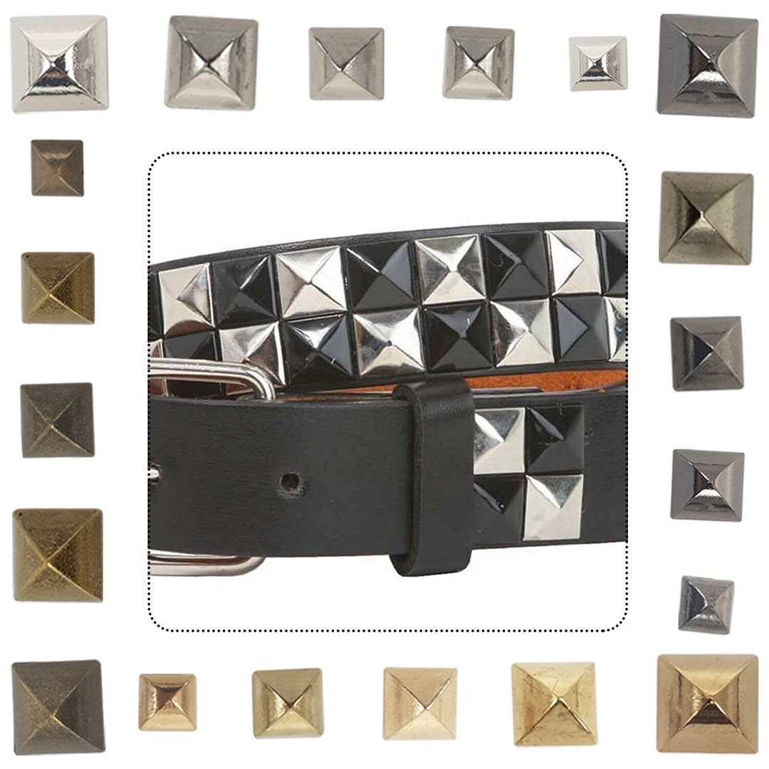 Pyramid Studs Pyramid High Cup Brass Rivet Studs for Decoration ...