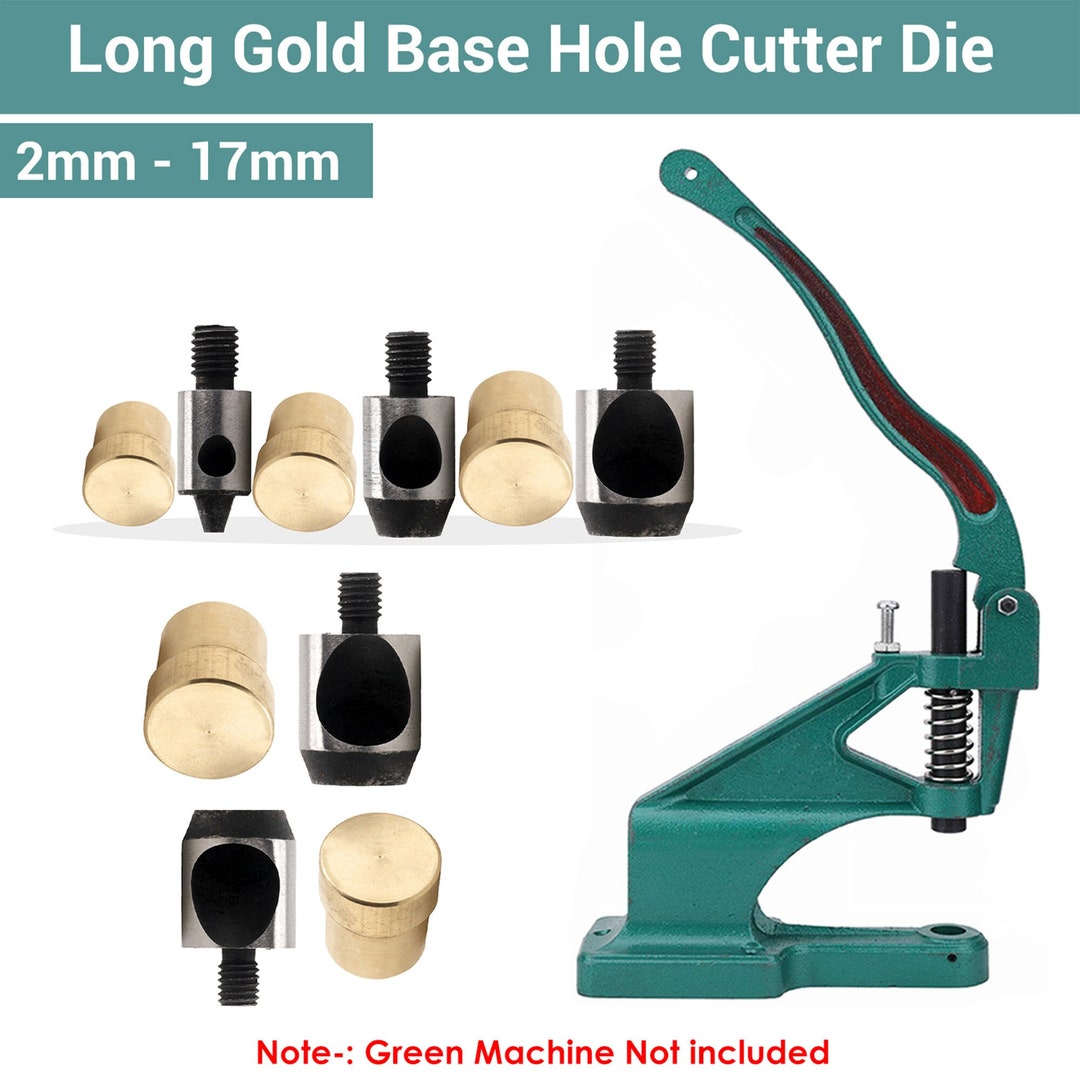 Gold Base Multi-layer Hole Punch Cutting Dies for Green Hand Press ...