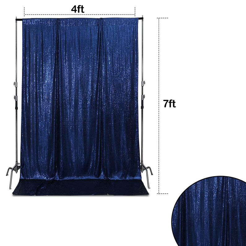 Sequin Backdrop Curtain Sparkly Backdrop 4ft X 7ft Shinny - Etsy