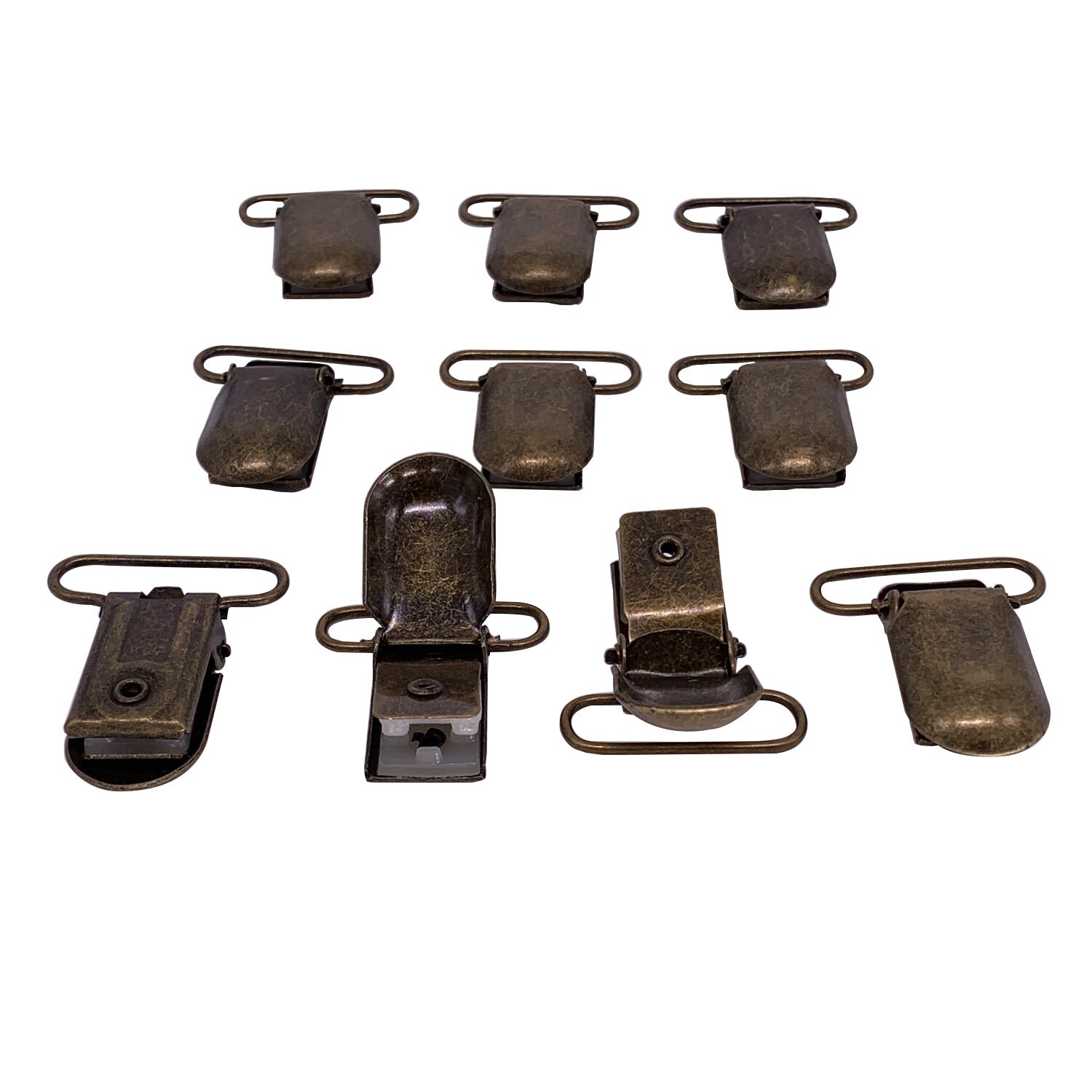 10pcs X 2.5cm Dummy Hand Clip Buckle Silver Metal Slider - Etsy UK