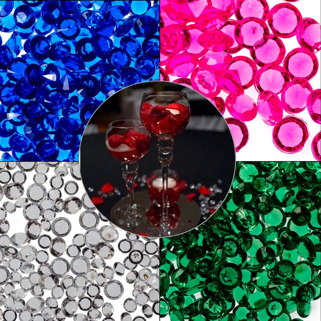 6000pcs Diamond Confetti Table Scatter Acrylic Table Scatter - Etsy
