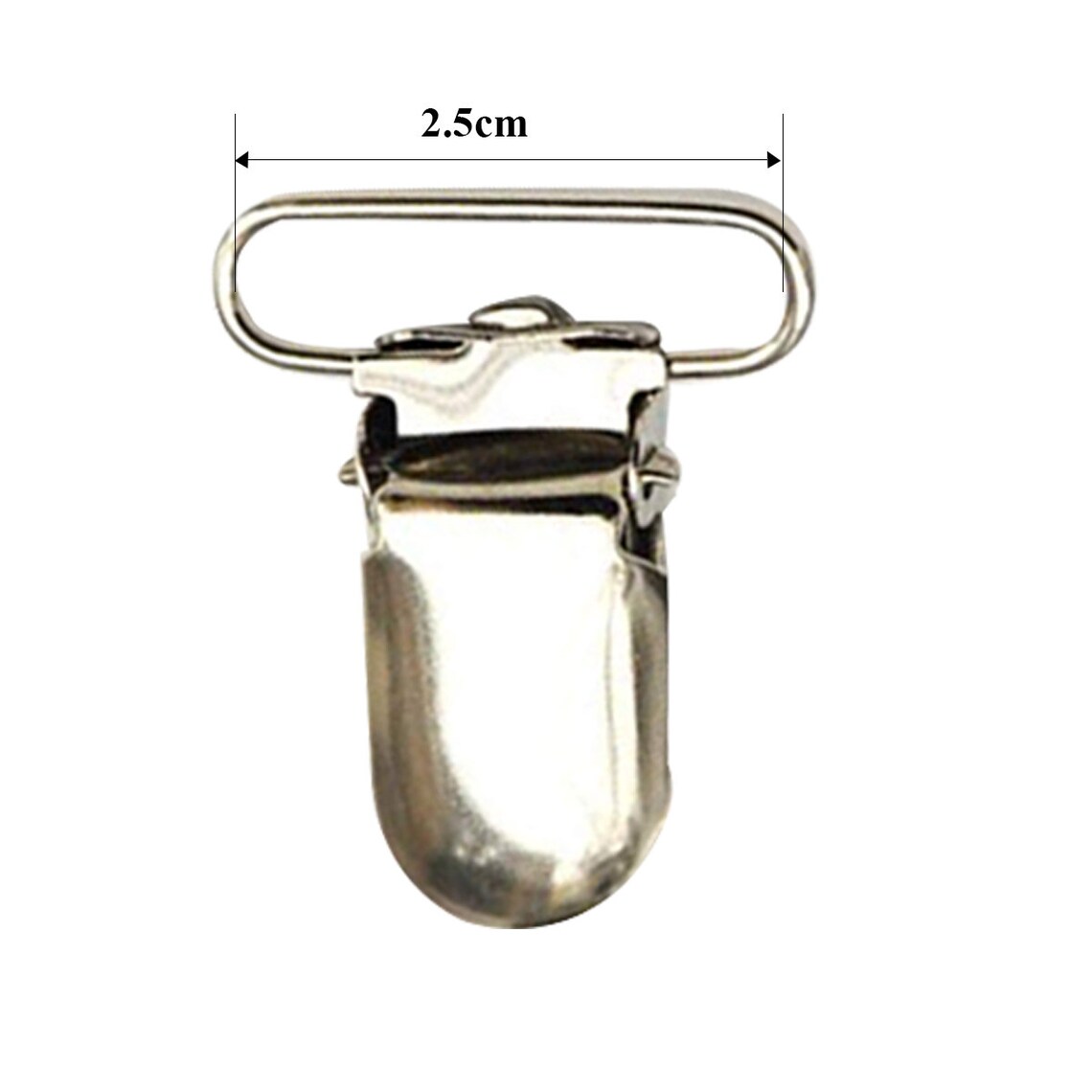 10pcs X 2.5cm Dummy Hand Clip Buckle Silver Metal Slider - Etsy UK