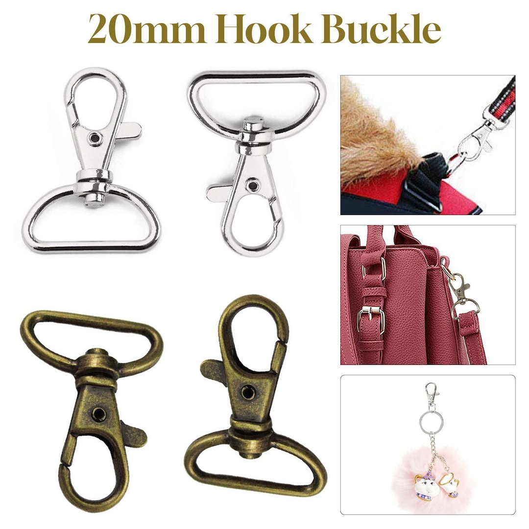 20mm Swivel Lobster Clasps With Oval Shaped Ring, Key Chain Rings ...