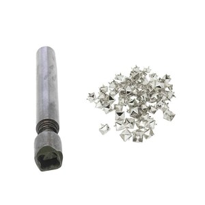 Pyramid Rivet Studs Metal With Hand Tool for Decorating - Etsy UK
