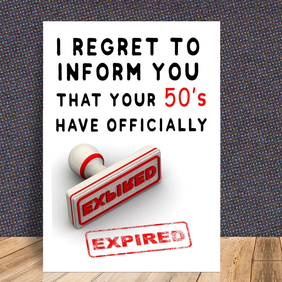 Personalised Happy Birthday Card Custom Any Age Your 30s 40s 50s Have ...