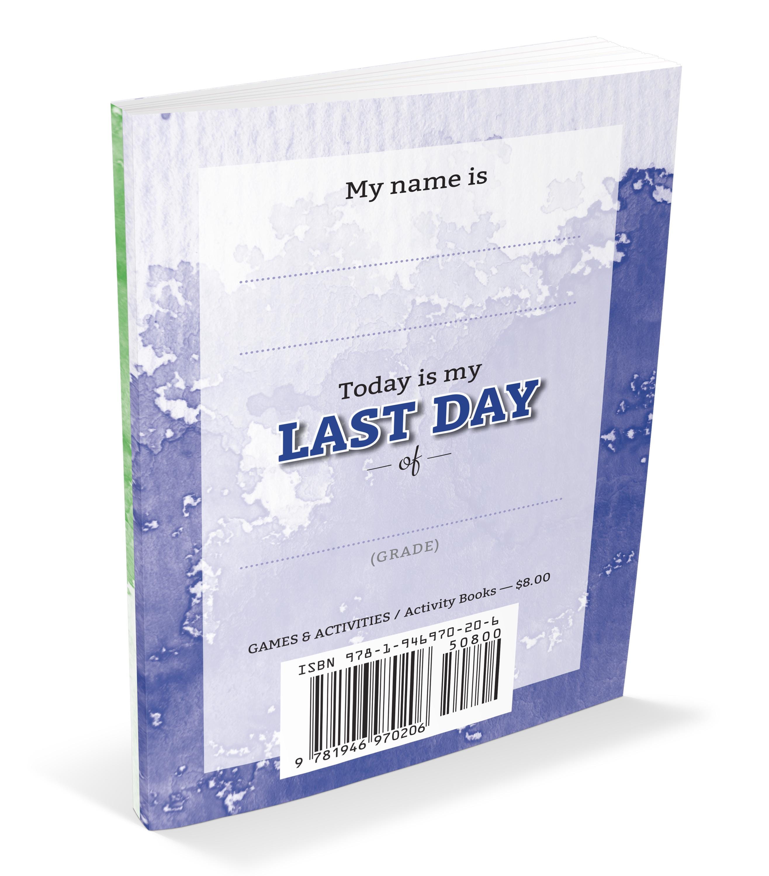 School Year Memory Book, Double-sided, First and Last Day of School ...