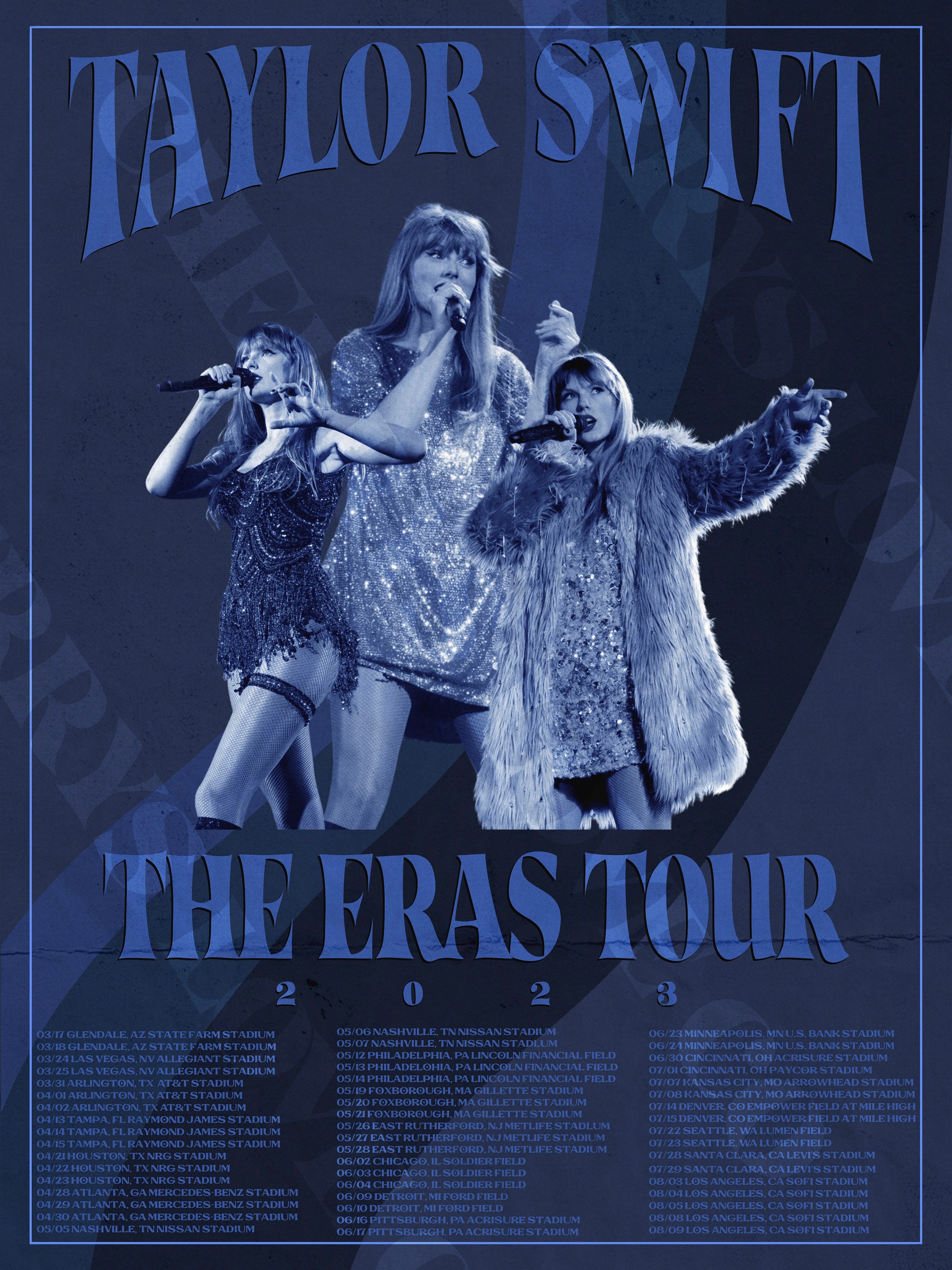 Taylor Swift the Eras Tour Midnights Era - Etsy
