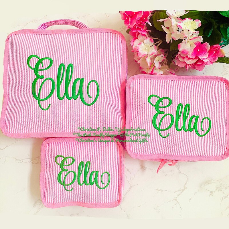 Personalized Packing Cubes - Etsy