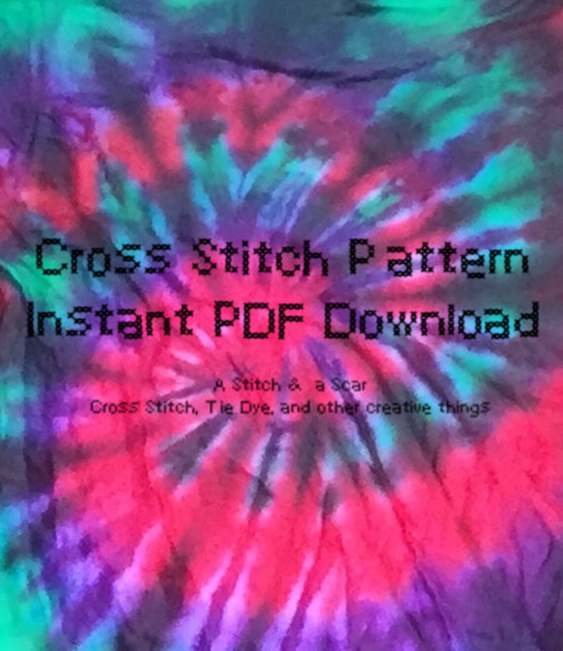 Handwritten Brush Lettering Cross Stitch Font Pattern Alphabet | Etsy