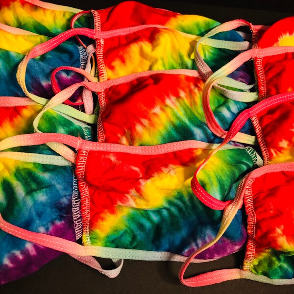 Tie Dye Face Mask - Etsy